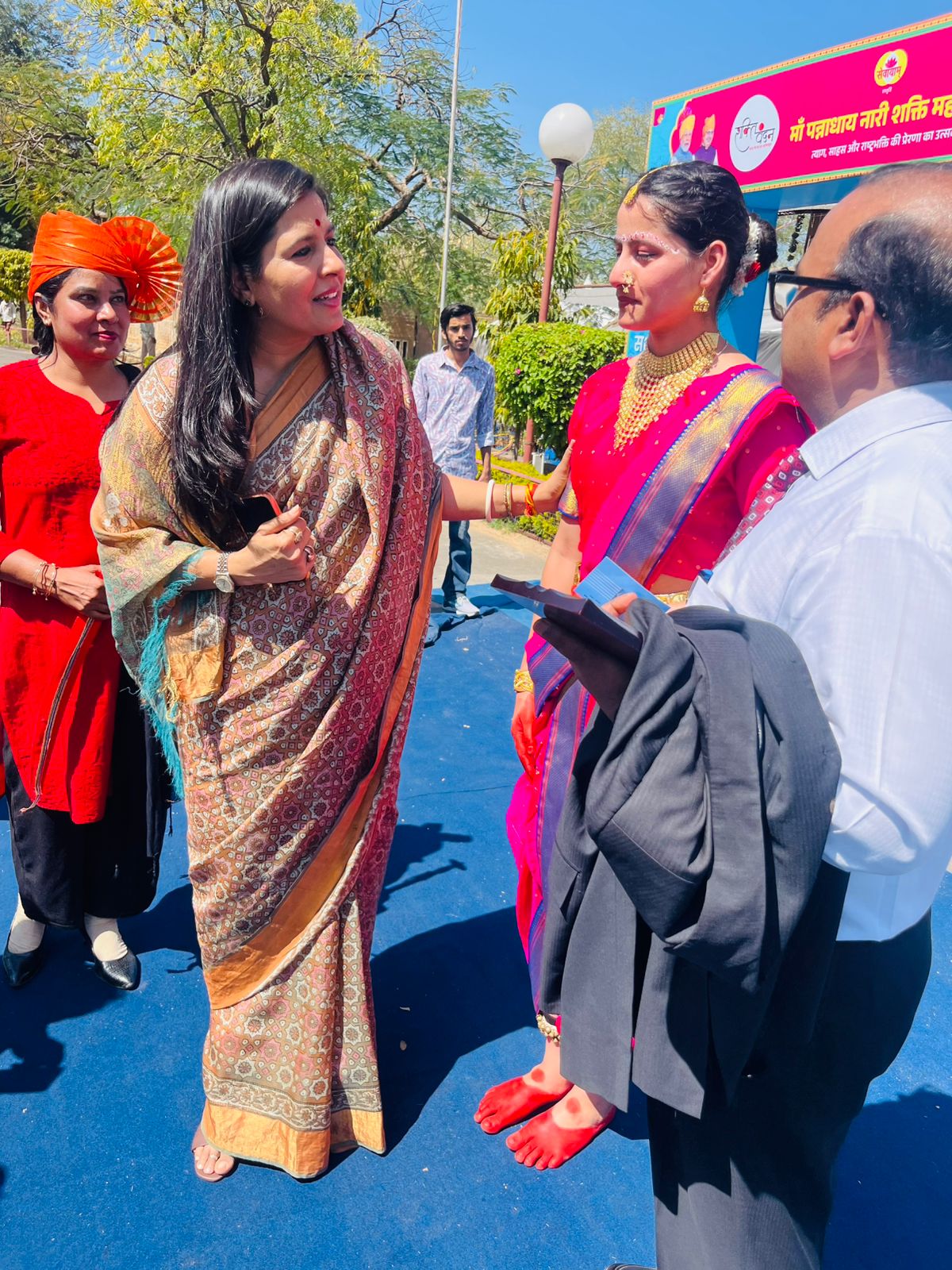 Shakti Vandan Event at Biyani Group of Colleges